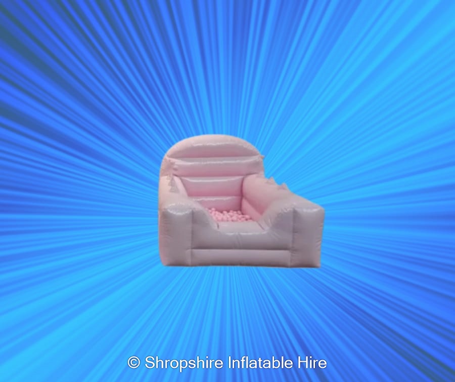 Pastel Pink Ball Pond - Bouncy Castle & Soft Play Hire in Shrewsbury ...